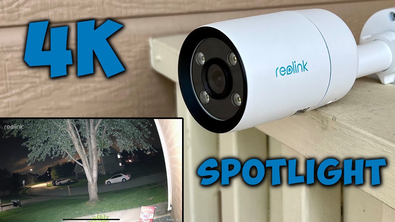 Reolink 4K Smart POE Camera with Spotlight Review