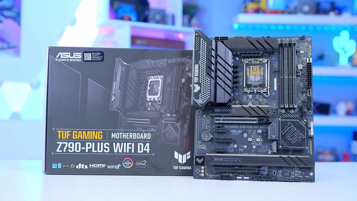 ASUS GAMING Z790-PLUS D4 Motherboard CPU Bundles Review
